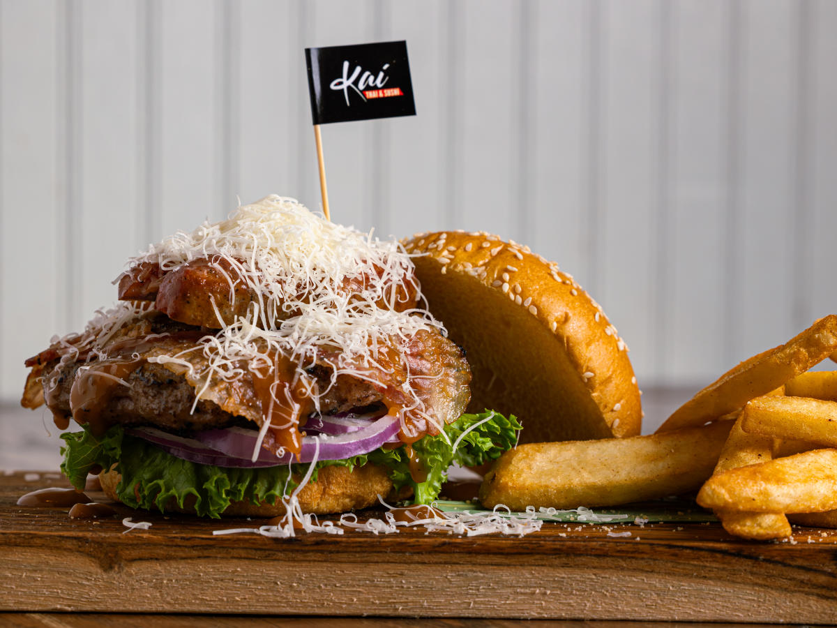 Thai BBQ Burger, Kai Thai