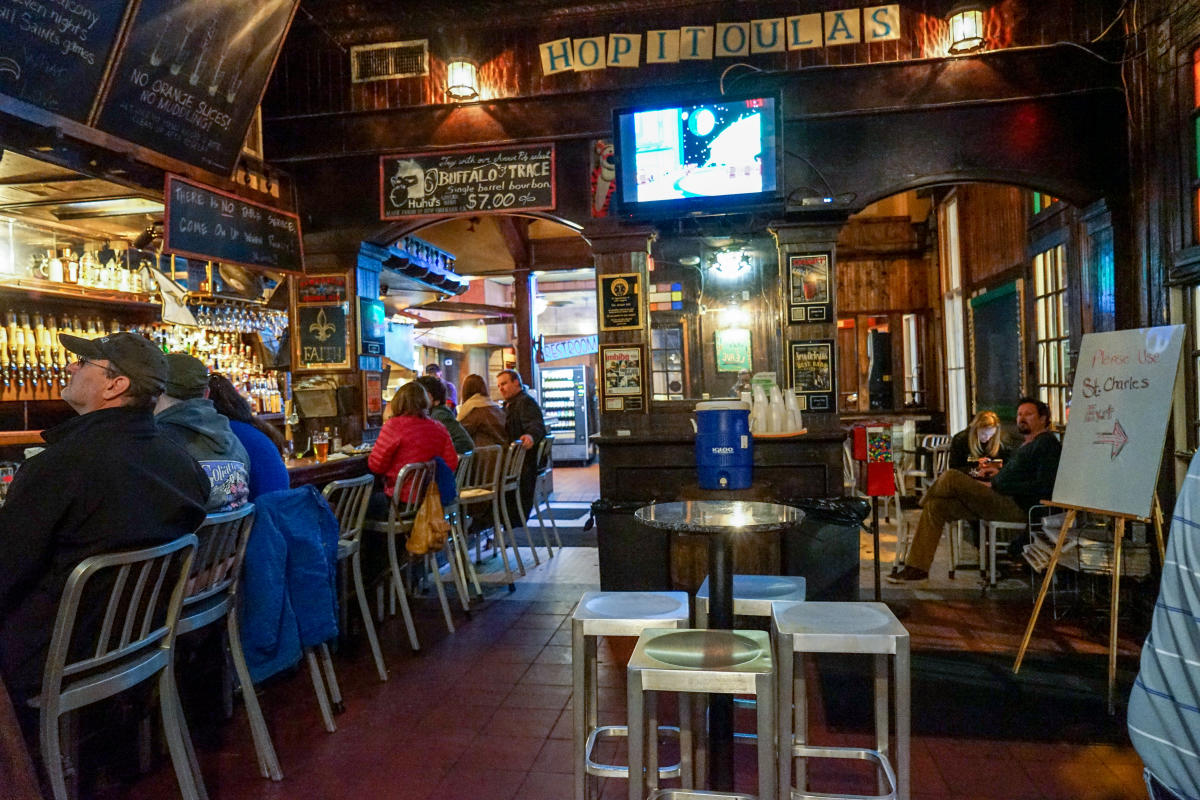 across the street pub