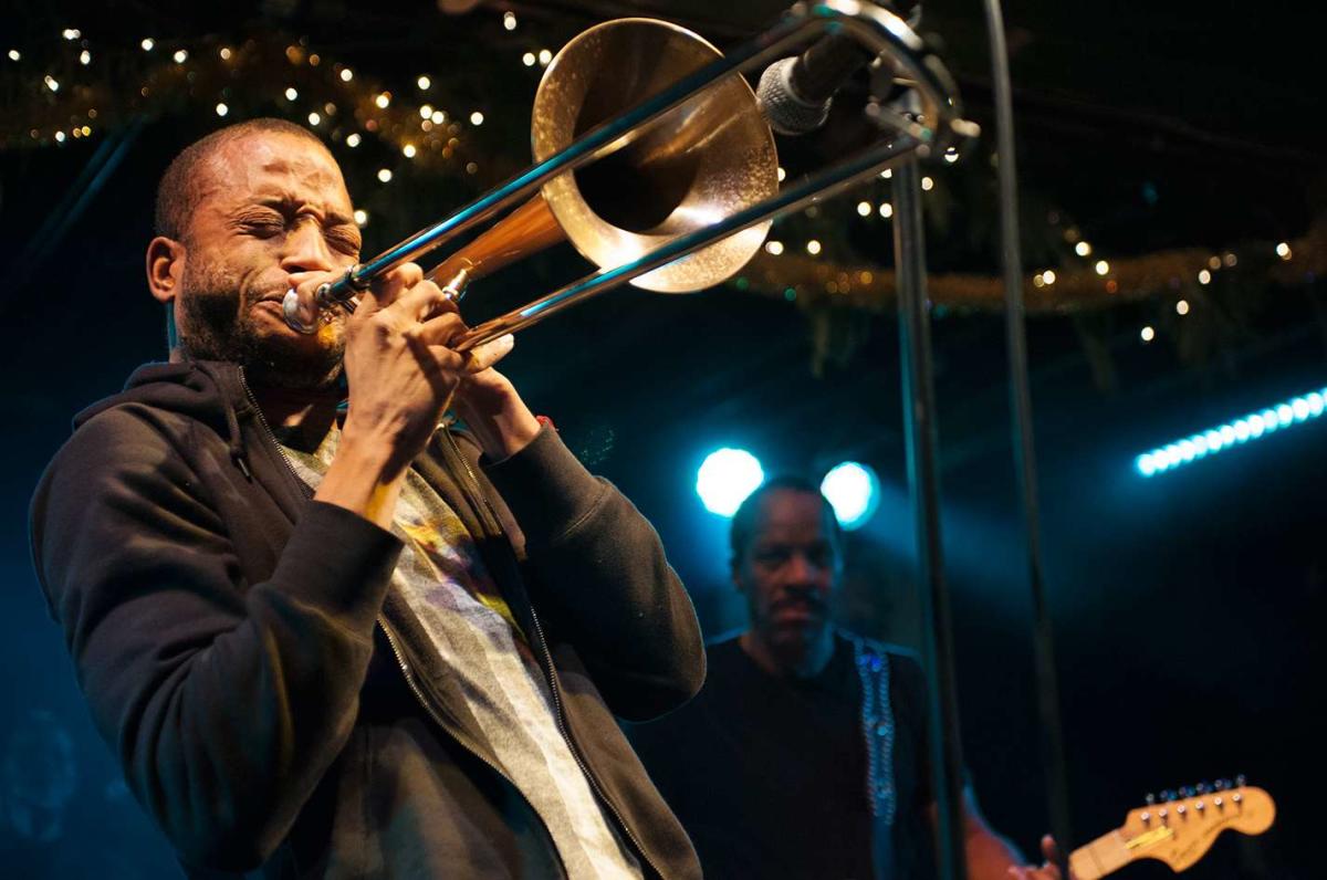 trombone shorty background