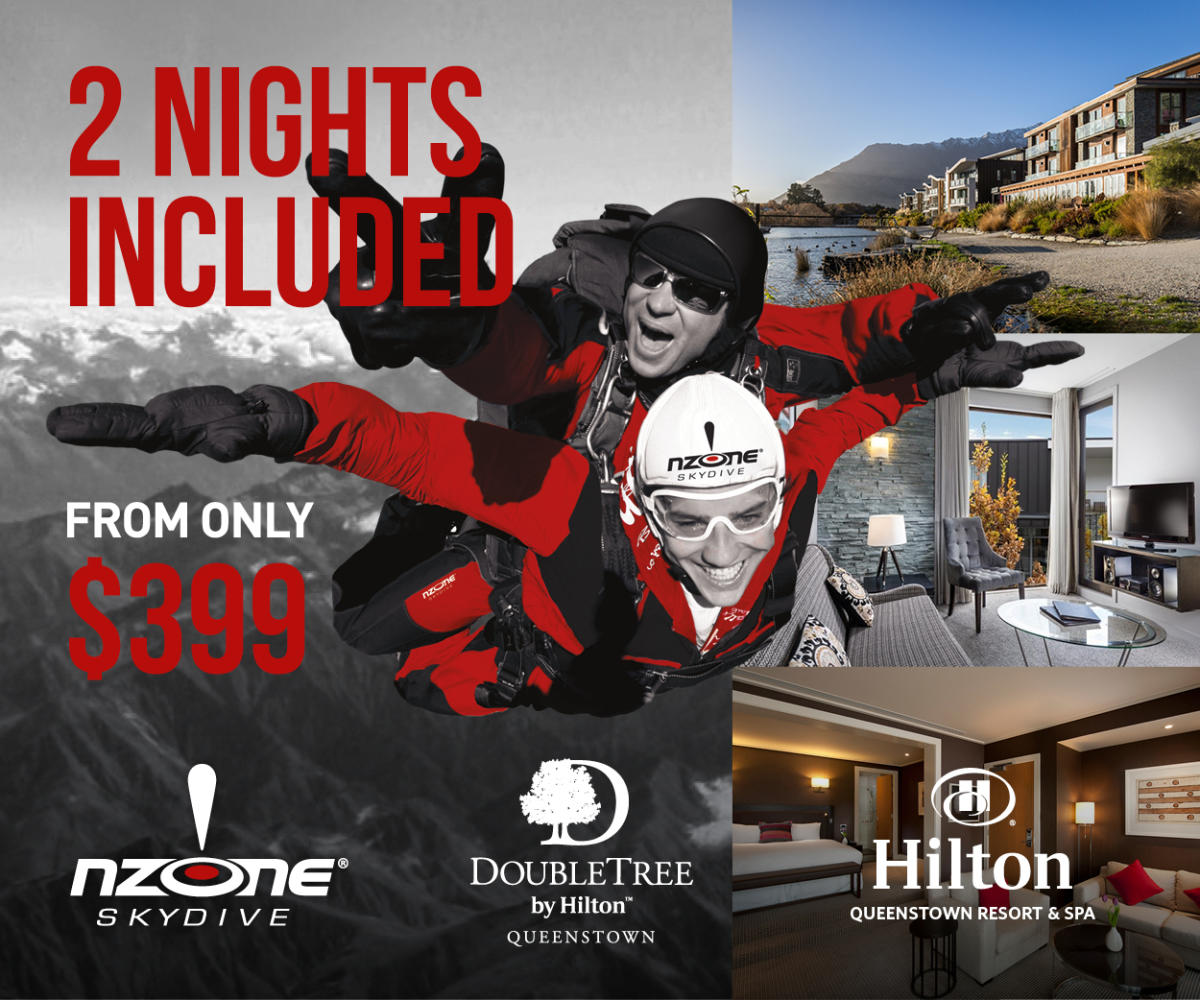 Tandem Skydive | Official Queenstown Website