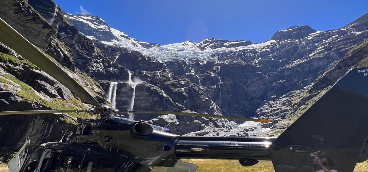 Middle Earth Waterfalls Heli Hike | Official Queenstown Website