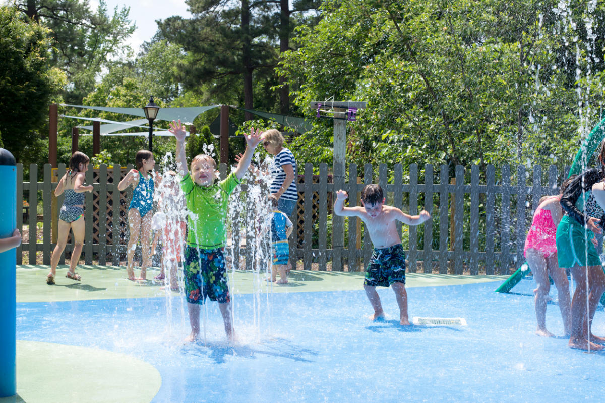 Water Play At Lewis Ginter Botanical Garden Henrico Photos