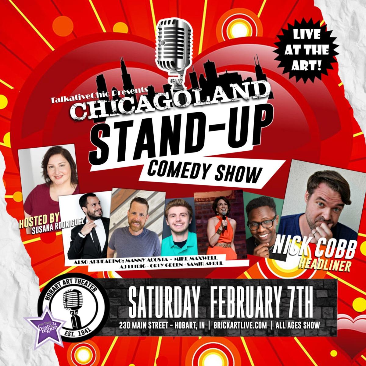 stand up comedians on tour