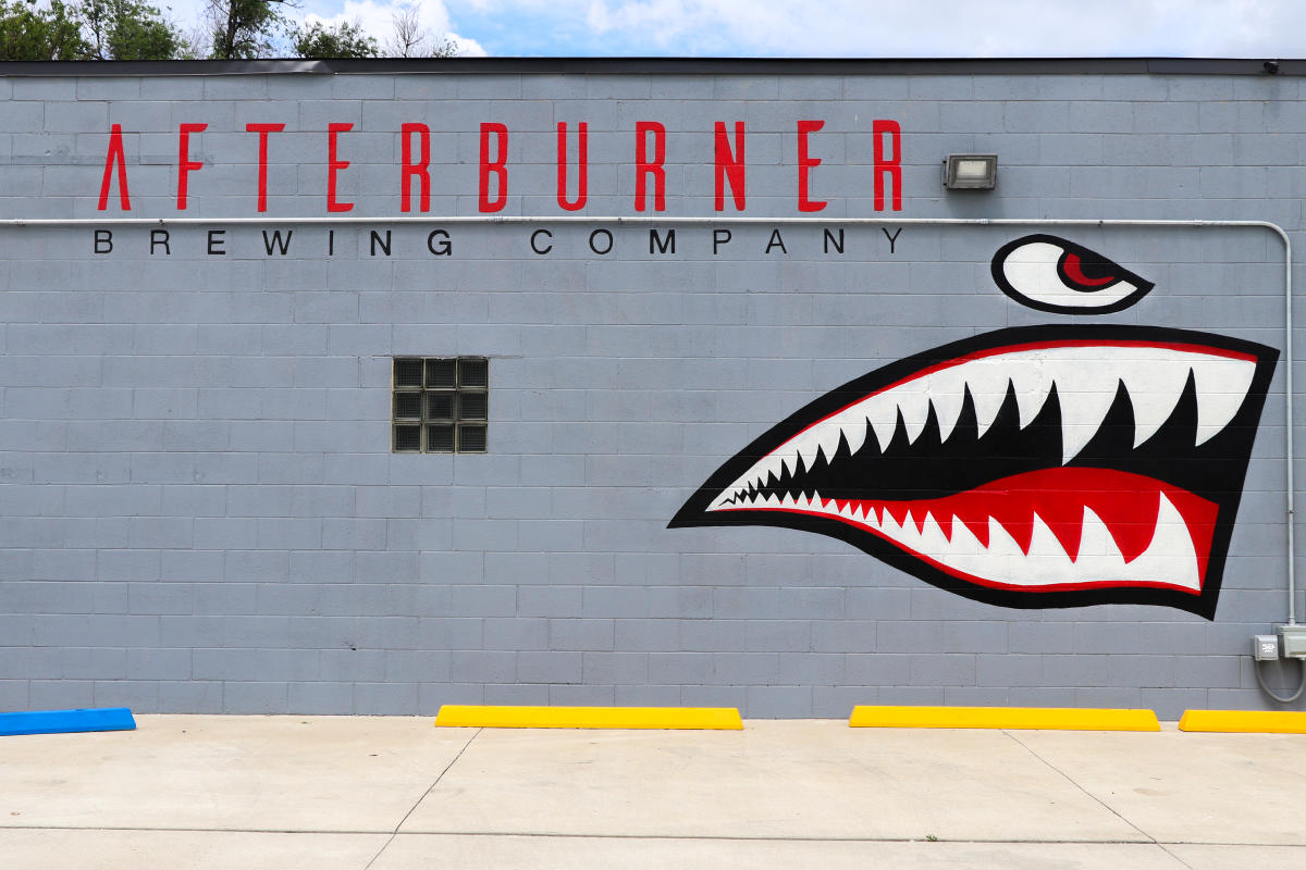 Afterburner Brewery Mural