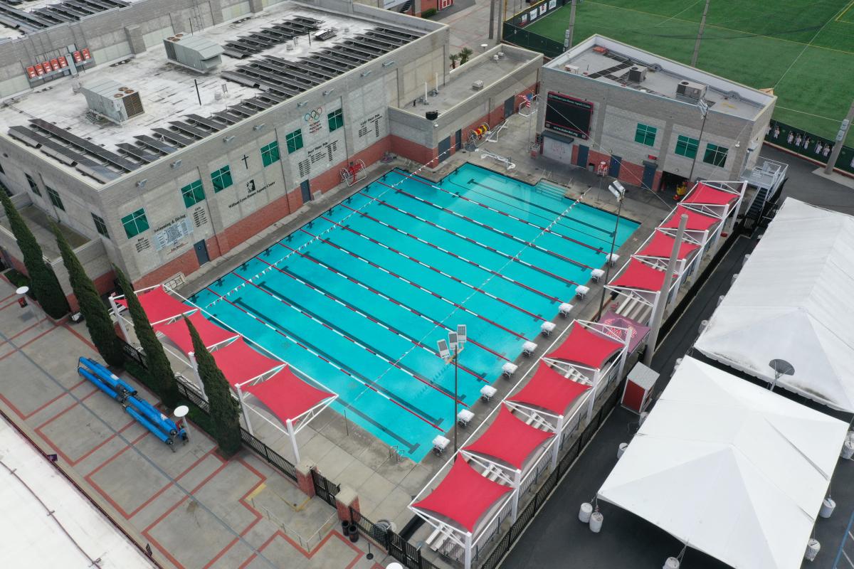 stadium high school pool