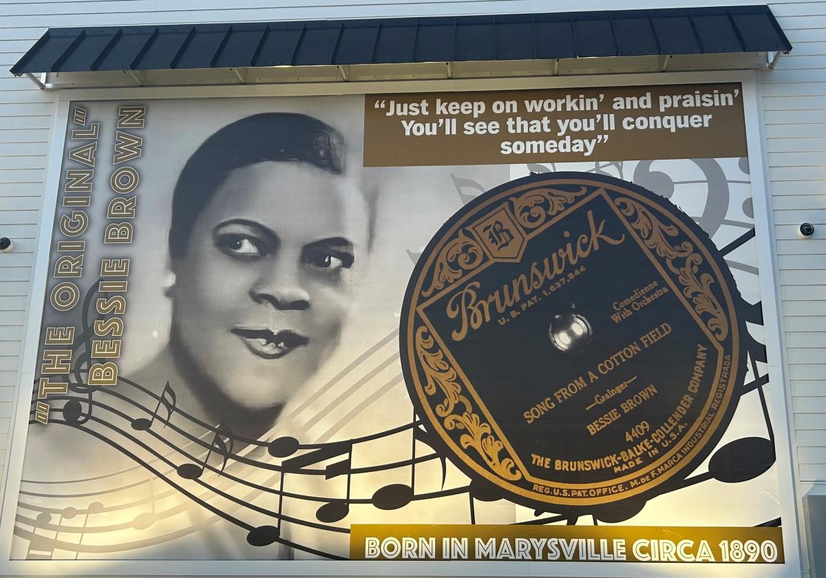 Bessie Brown Art Installation