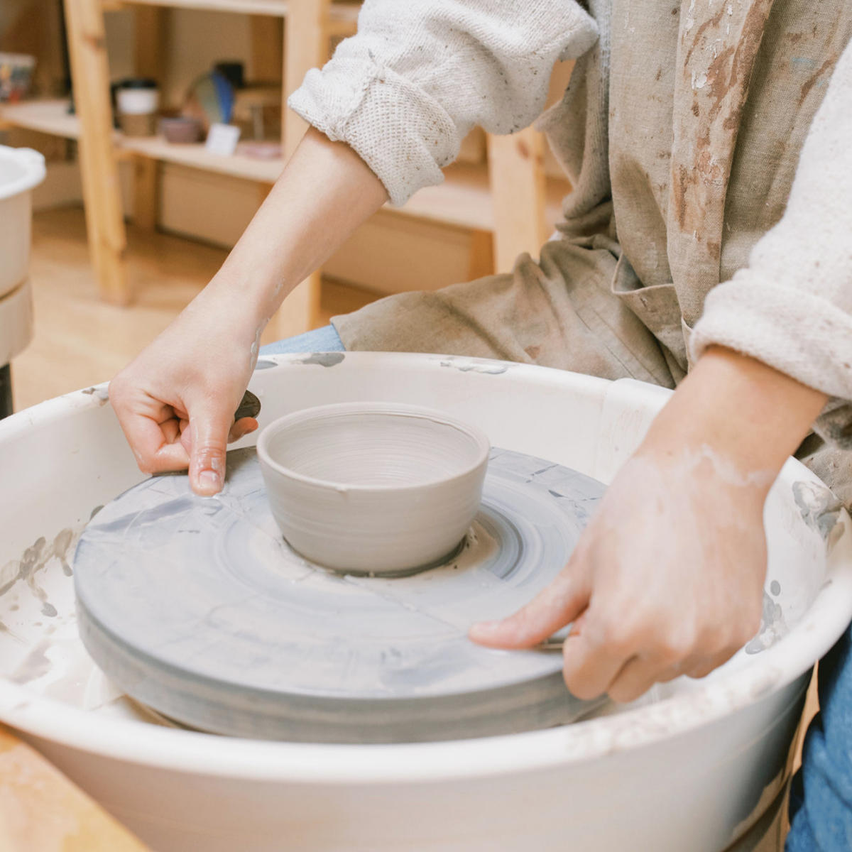 Beginner's Pottery Wheel Class