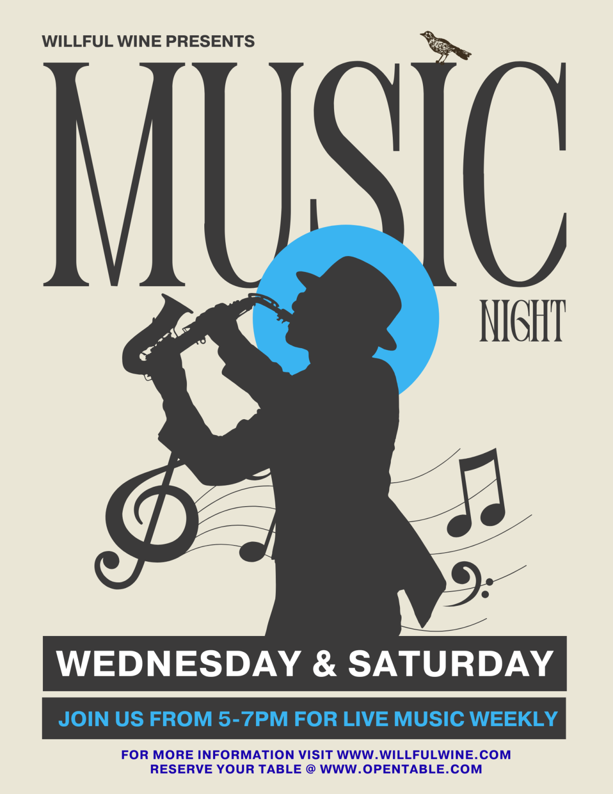 Live Music every Wednesday & Saturday night!