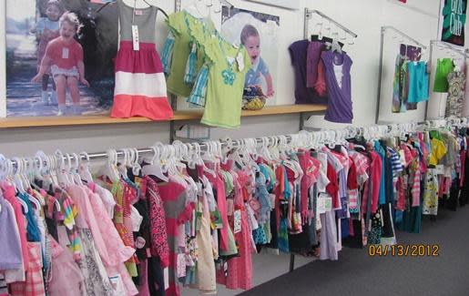 Fancy gap dress shop store