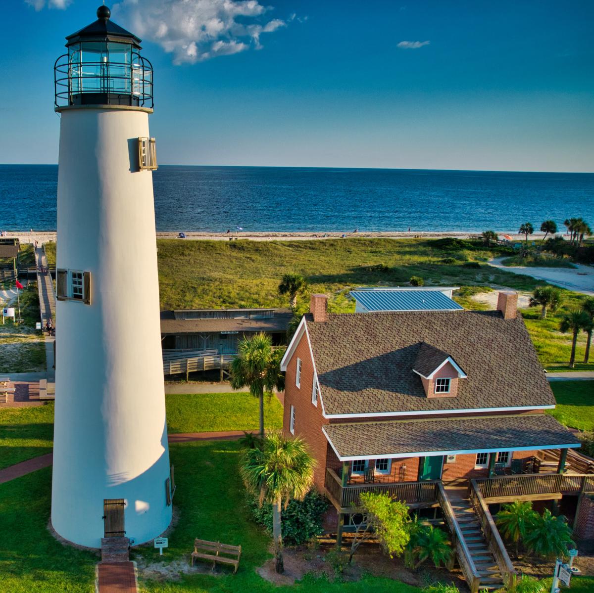 Cape Saint George Lighthouse in St. George Island | VISIT FLORIDA