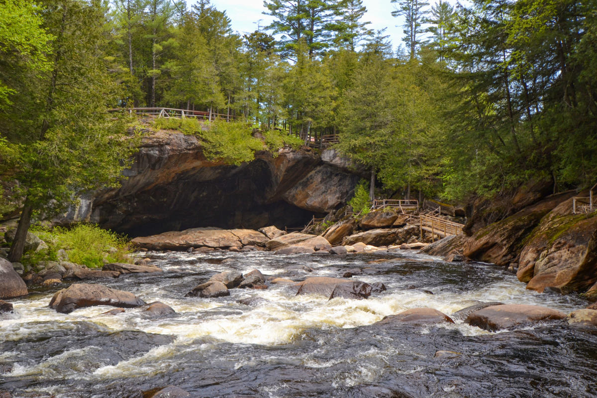 Natural Stone Bridge and Caves | Lake George Vacation Official Guide