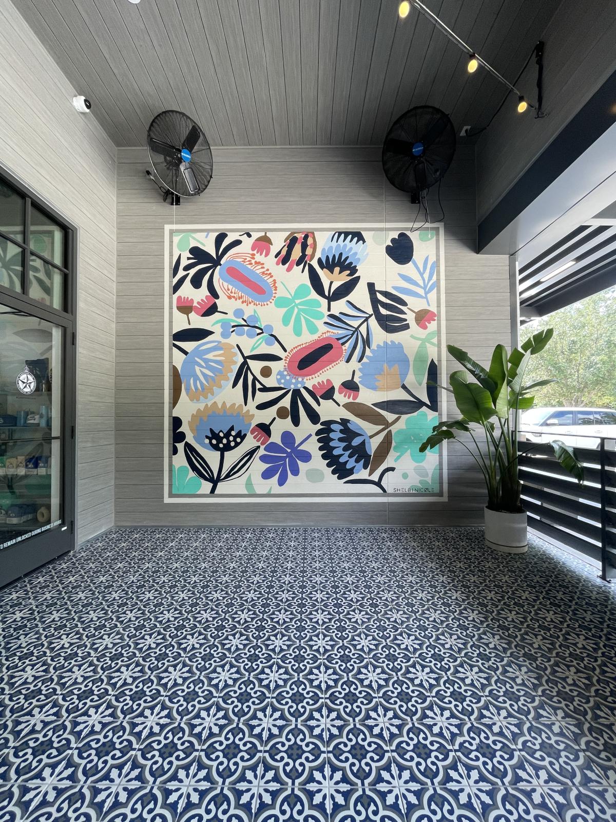 Bluestone Lane Mural