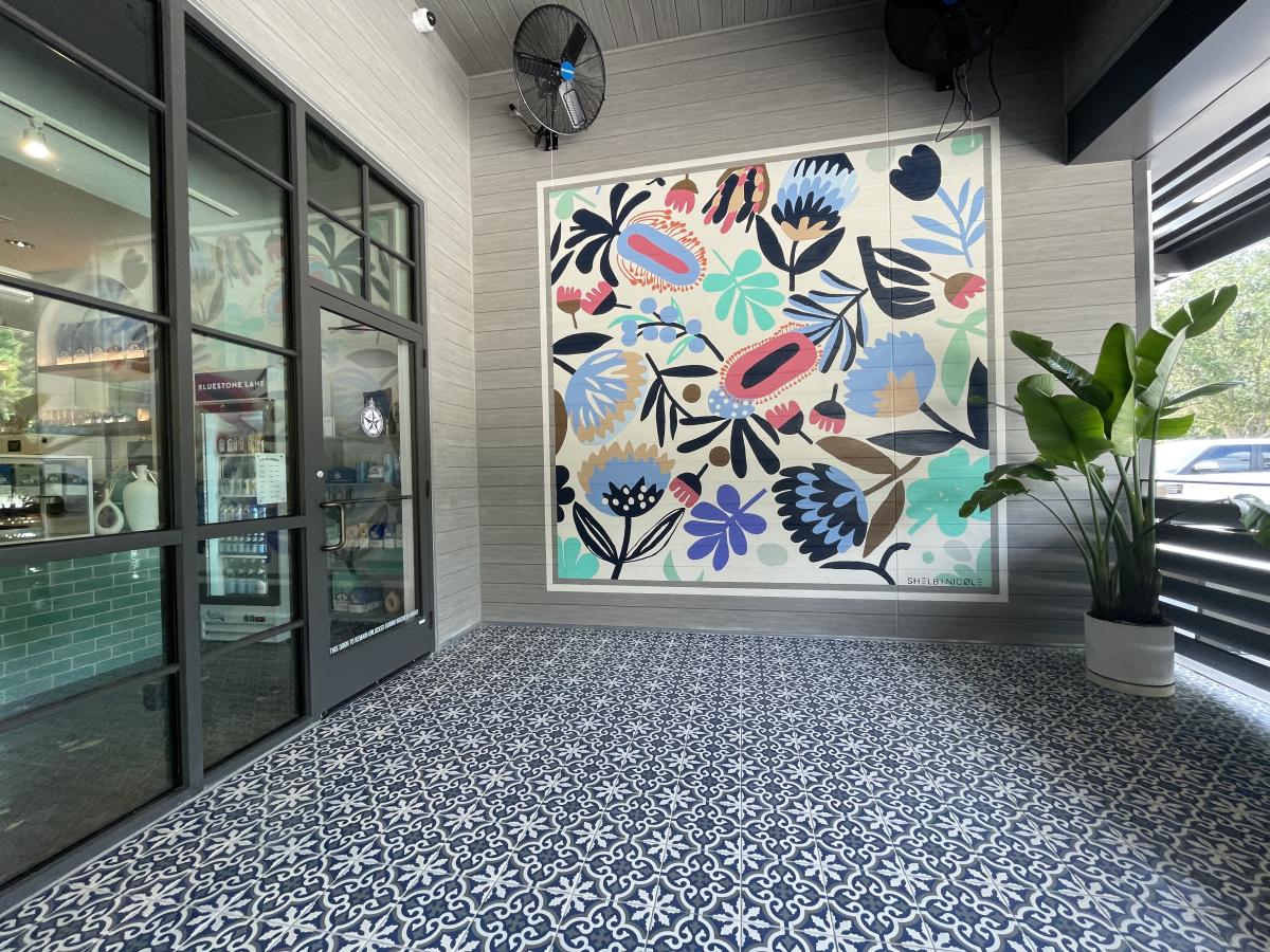 Bluestone Lane Mural