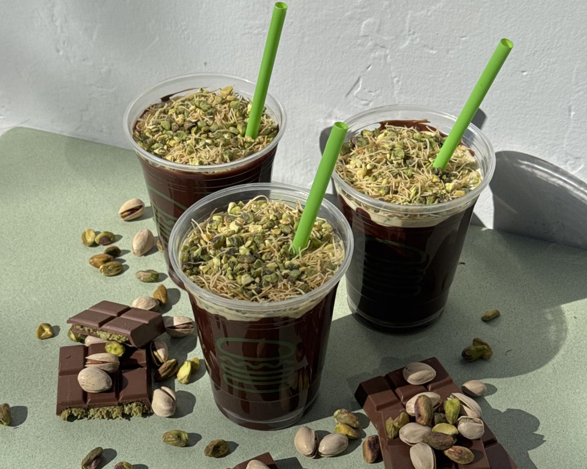 Dubai Chocolate Pistachio Shake