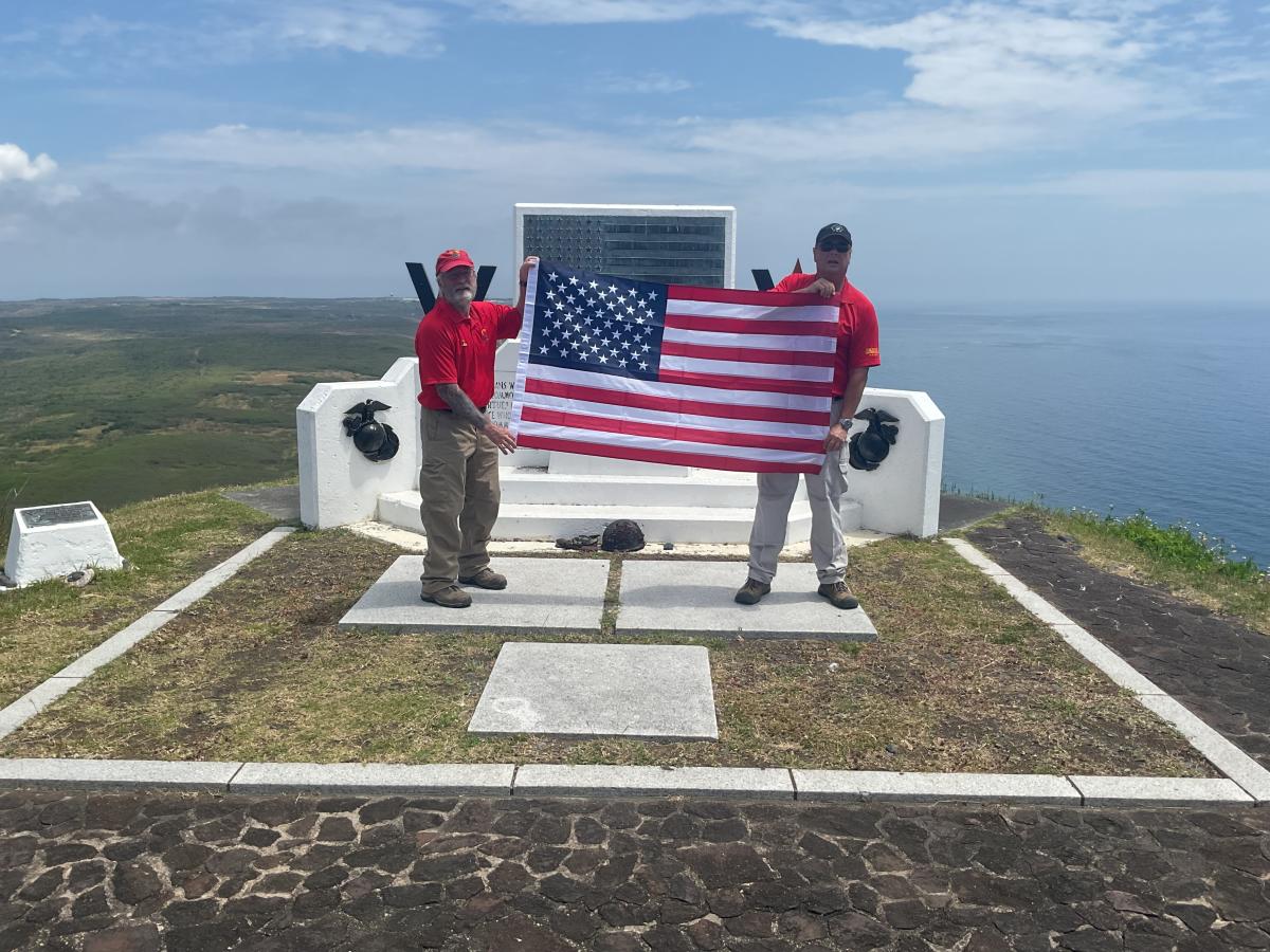 Iwo Jima Flag Today