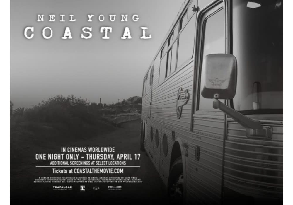 neil young tour poster