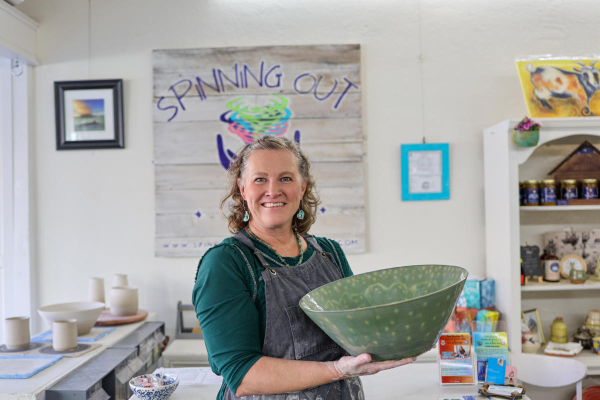 Spinning Out Pottery Studio