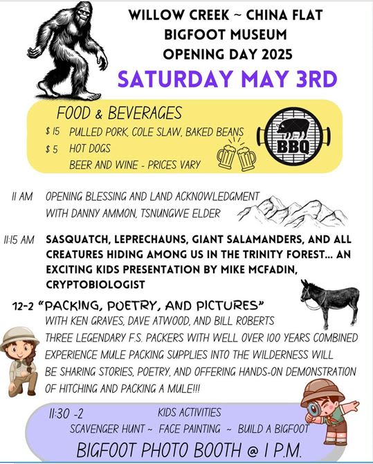 Bigfoot Museum Opening Day