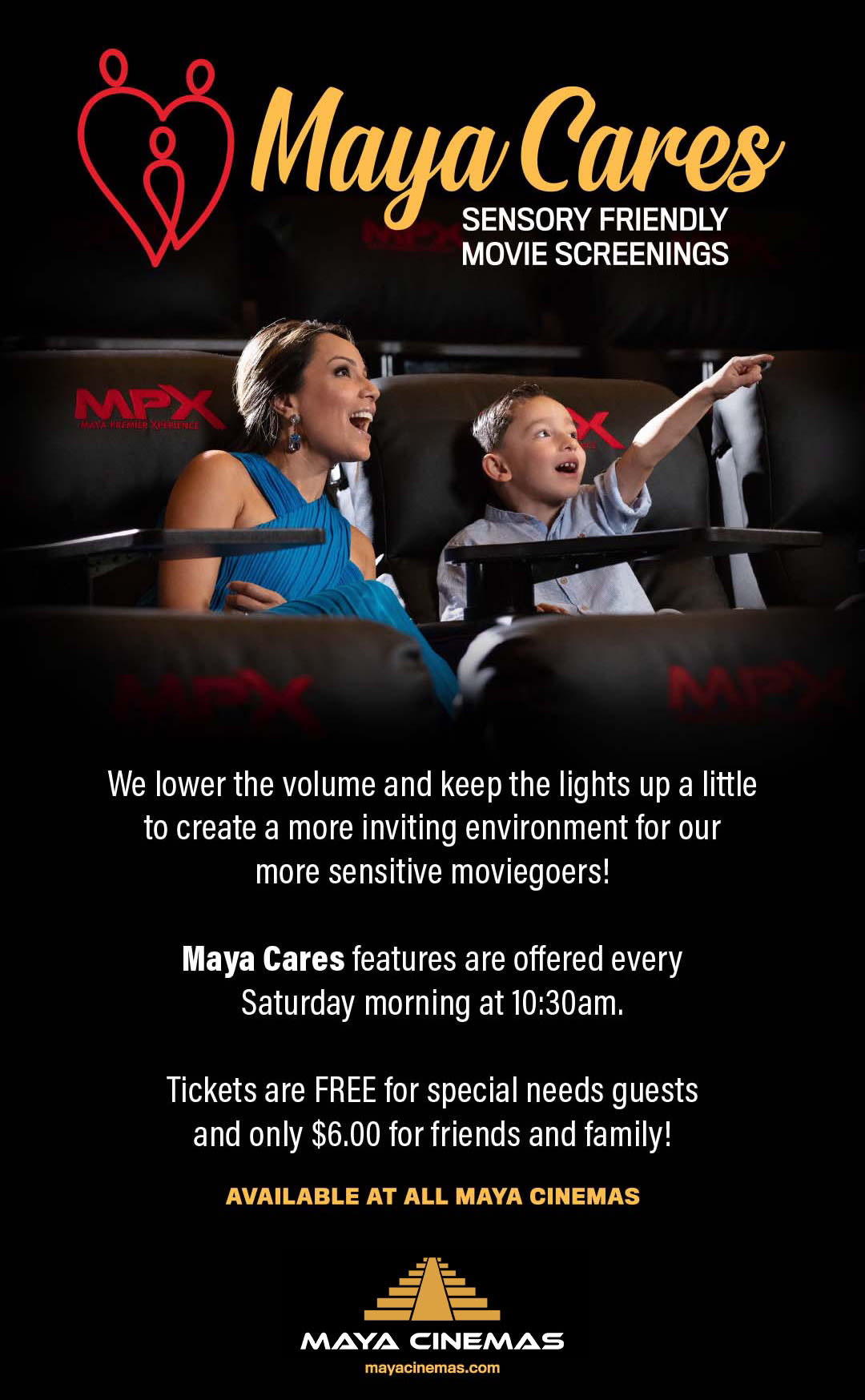 Sensory Friendly Movie Screenings