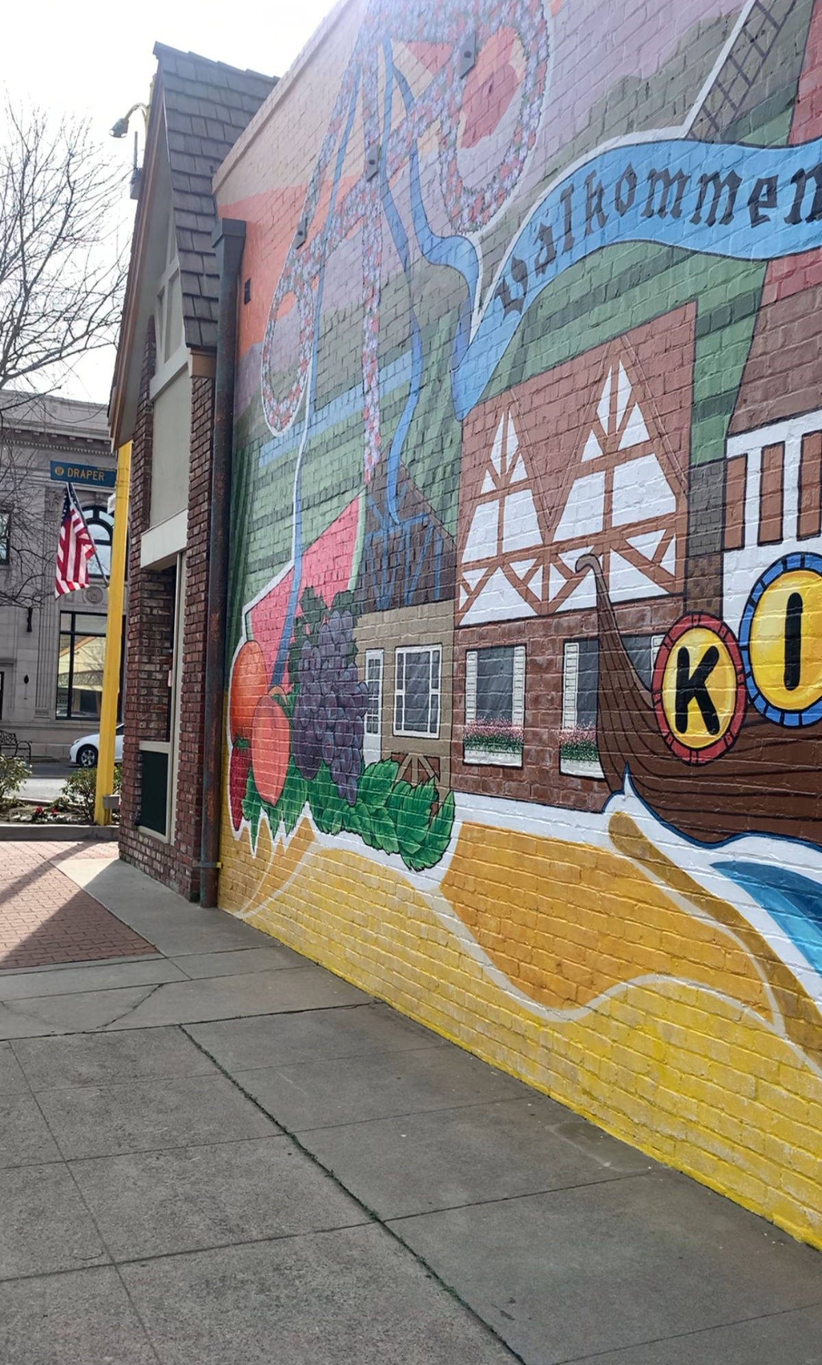 Mural in Downtown Kingsburg