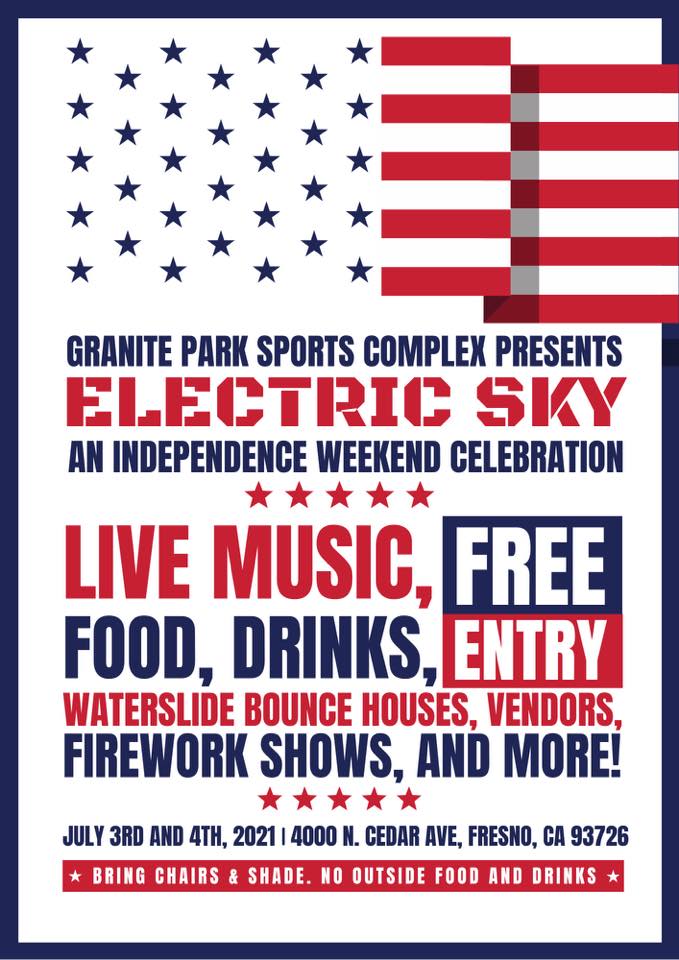 Electric Sky- Independence Weekend Celebration