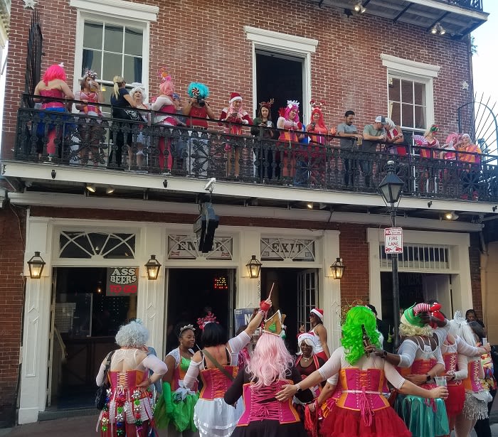 New Year's Eve Bourbon Street Balcony Party