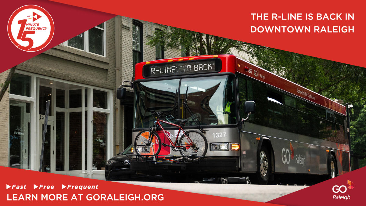 R-Line (downtown Raleigh circulator) | Raleigh, NC 27601