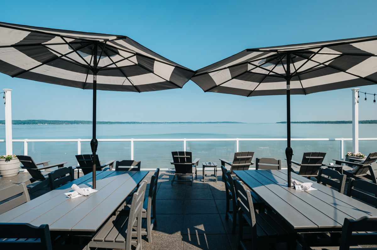 Blush Rooftop Terrace at Alexandra Inn | Traverse City, MI 49686