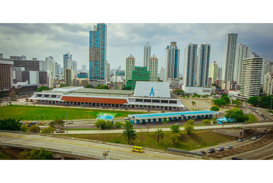 External view of ATLAPA Convention Center, Panama City, Panamá