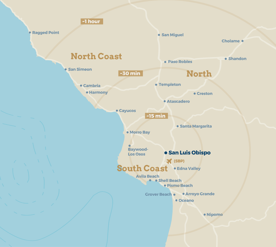 San Luis Obispo Location Map San Luis Coastal Unified School District