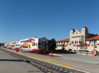 Albuquerque Alvarado Train Station CABQ Makes Strides On Central Ave.