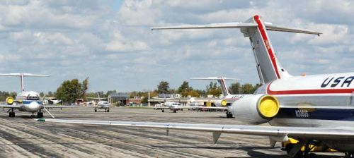 Willow Run Airport Wedding