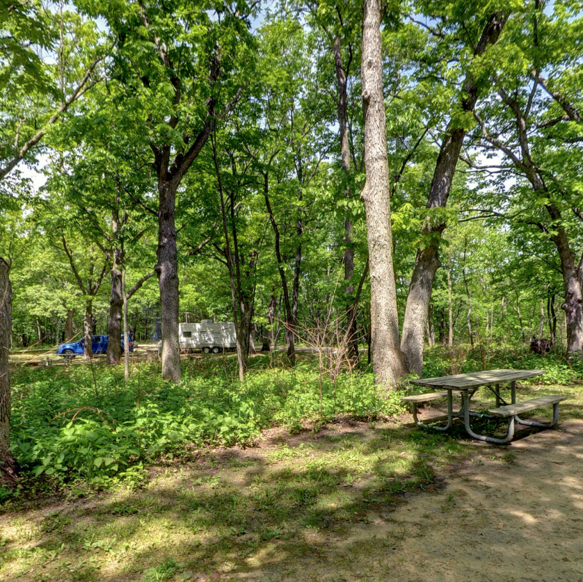 Hononegah Campground in Beloit WI