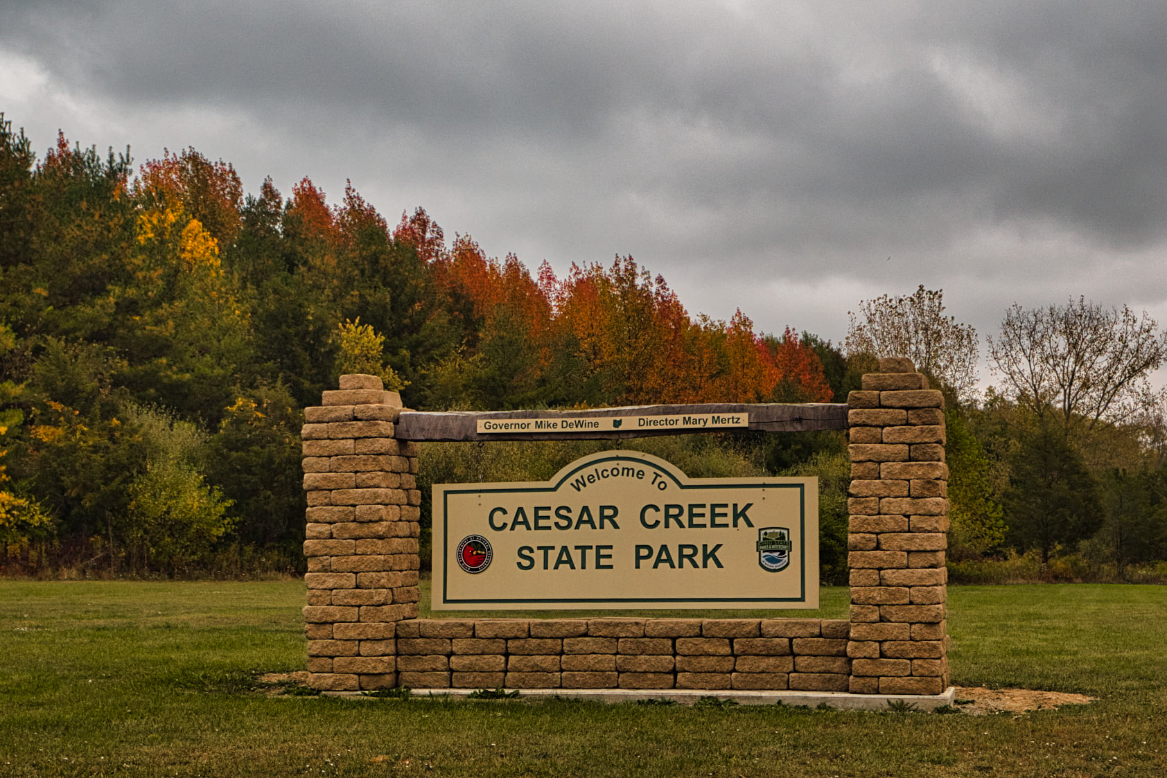 Caesar Creek State Park Fall Foliage Colors Fading Fast | Warren