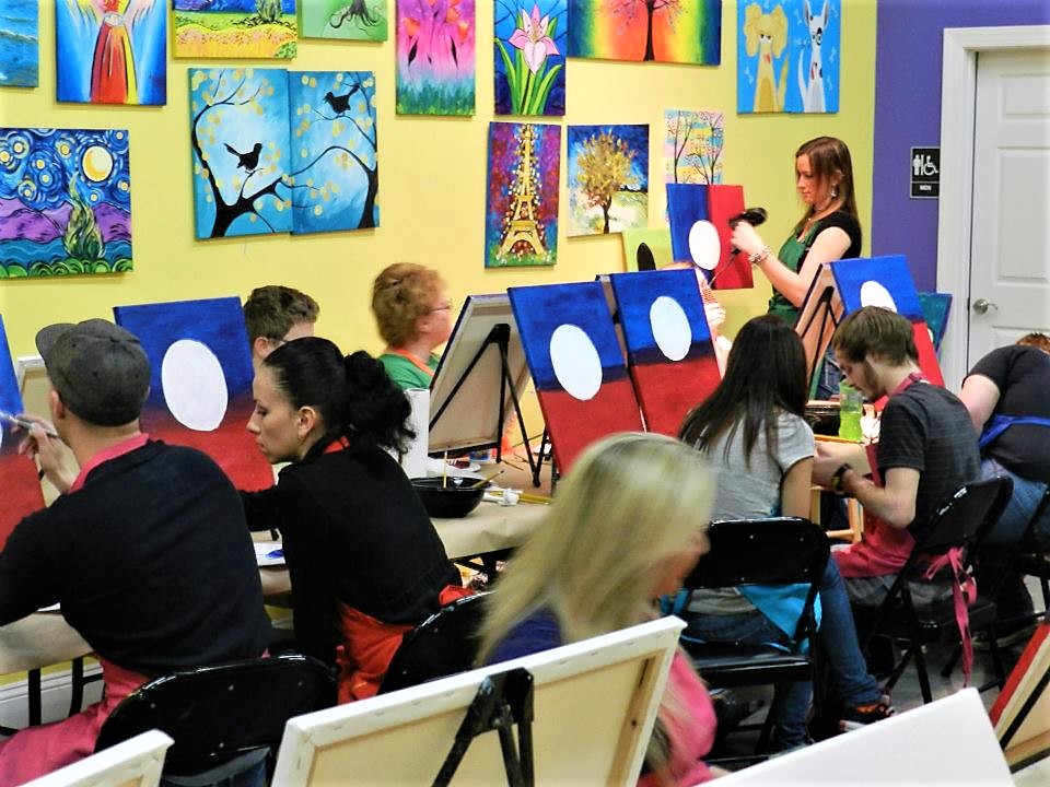 Wine Painting Class