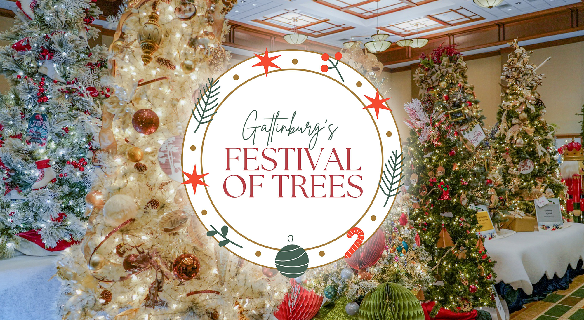 Festival Of Christmas Trees Chesterfield
