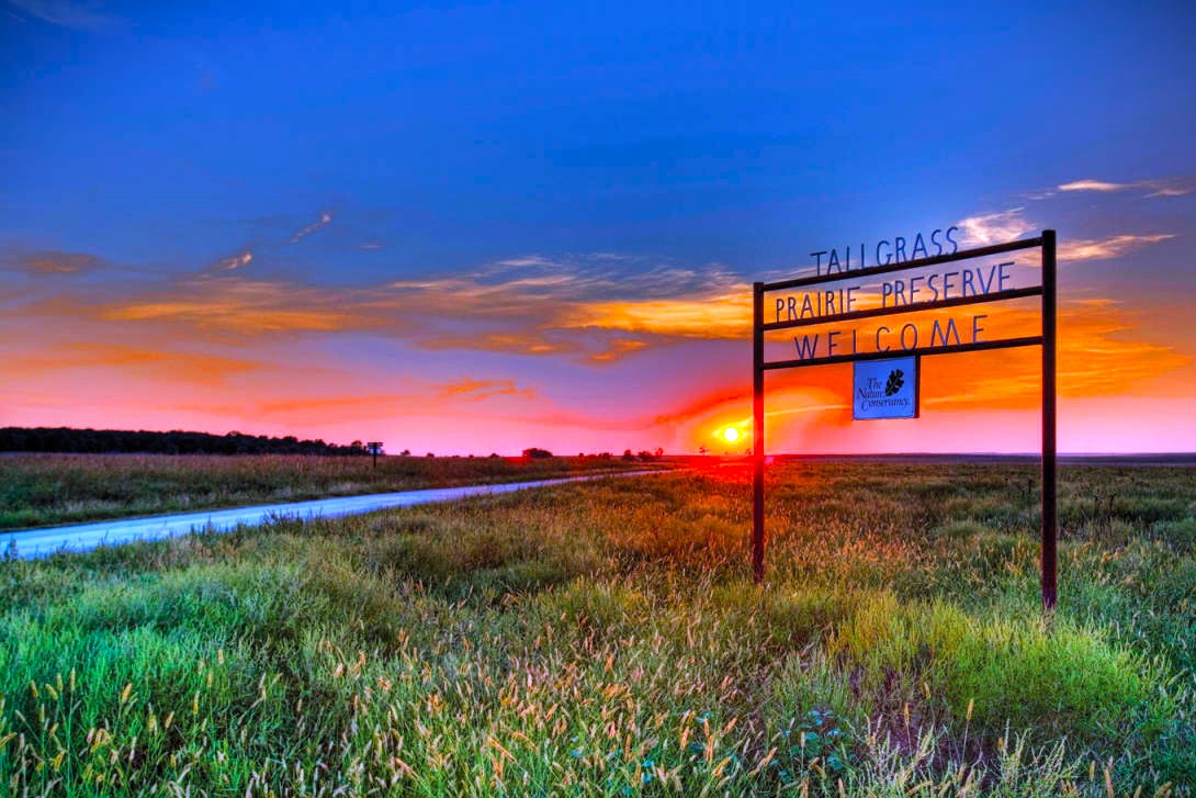Tallgrass Prairie Sunset