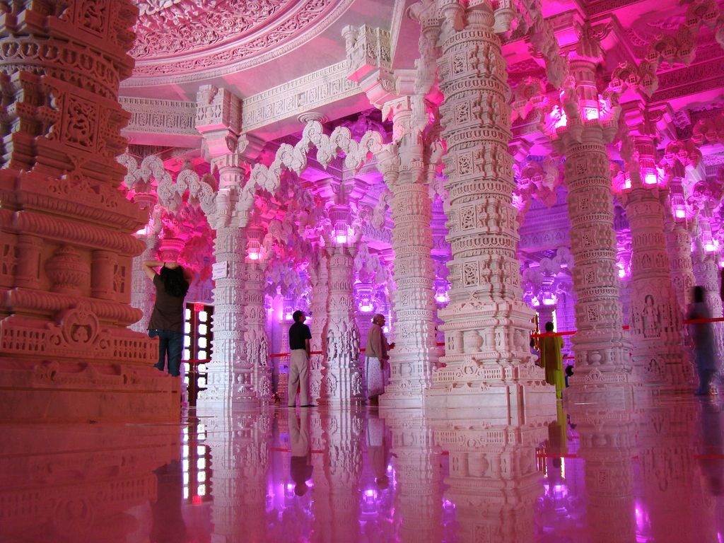 Baps Hindu Temple Inside
