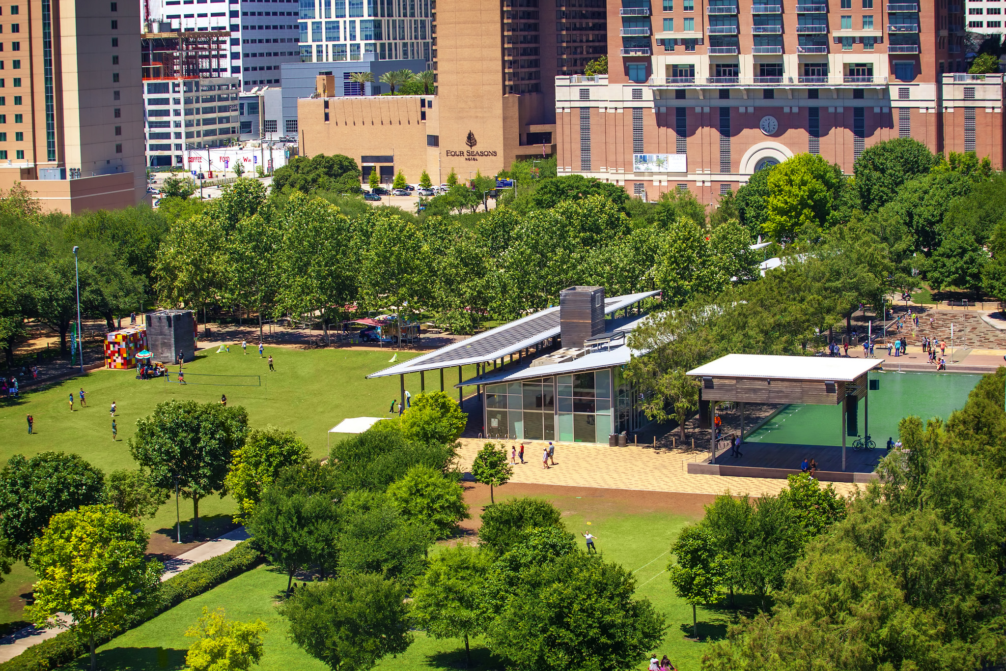 Parque Discovery Green En Discovery Green | Projects — Project For