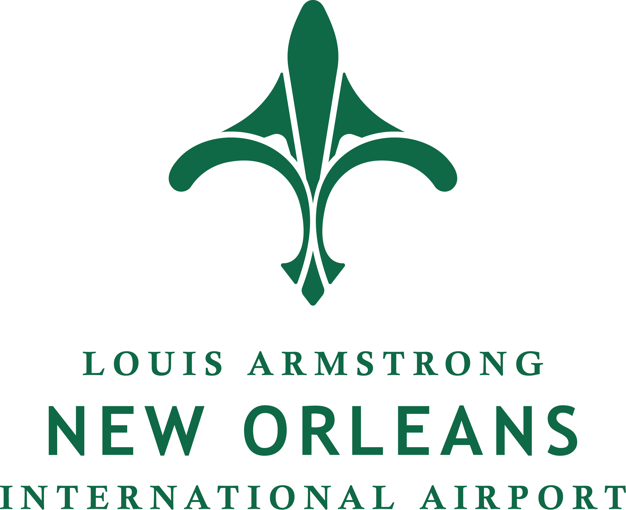 Louis Armstrong Airport Logo More Gates Added To New Orleans