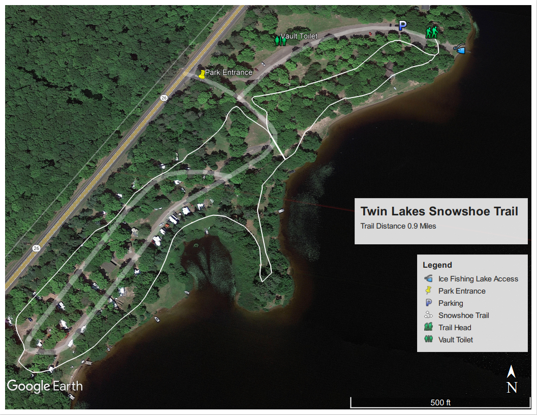Twin Lakes Park Map