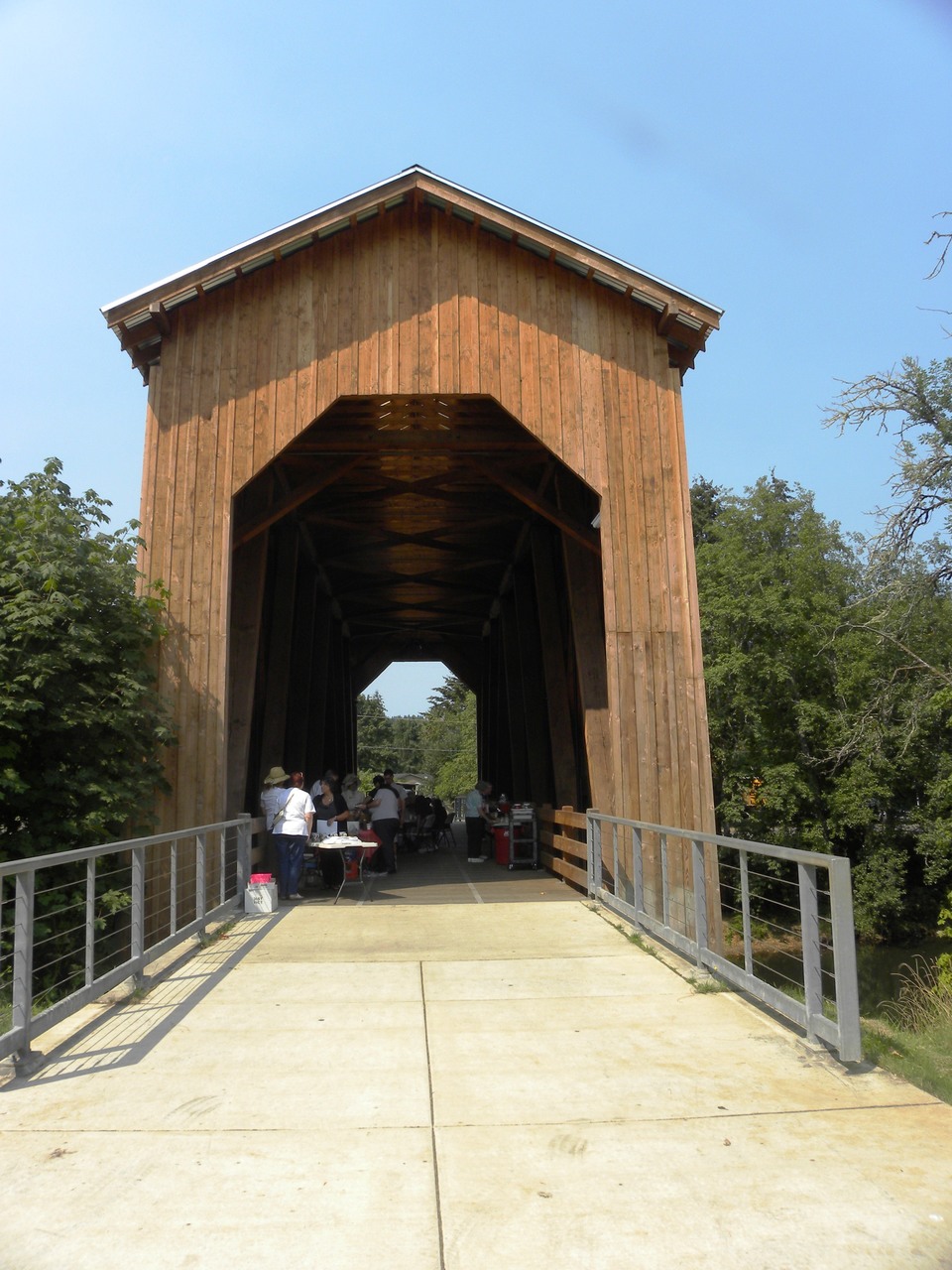 Railroad Covered Bridges Fisher Covered Railroad Bridge: LAST Covered