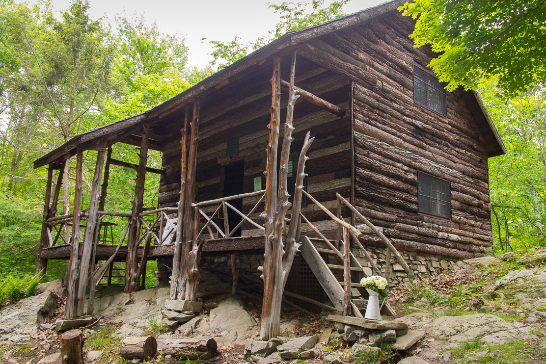 Old Slab Wood Cabins