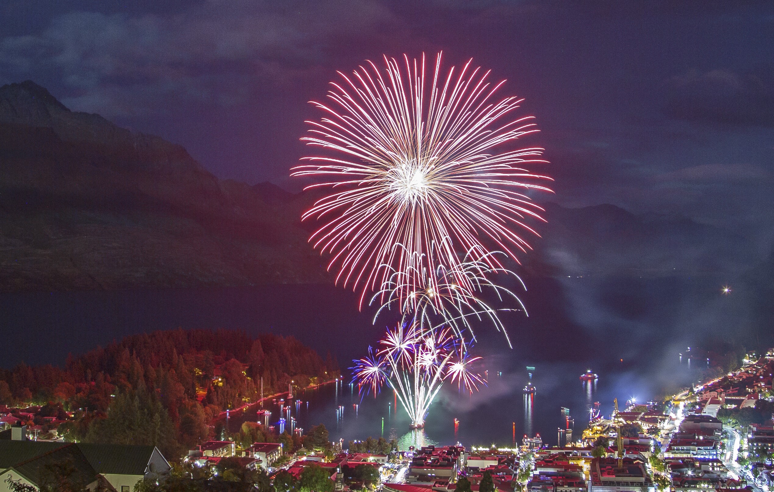 Fireworks On New Years Eve