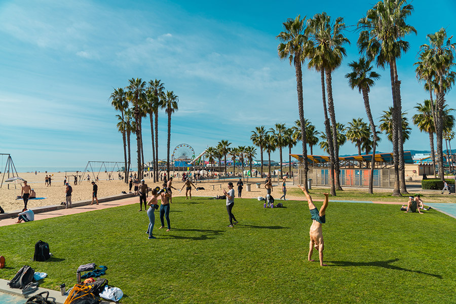 Muscle Beach in Santa Monica is the Original Muscle Beach