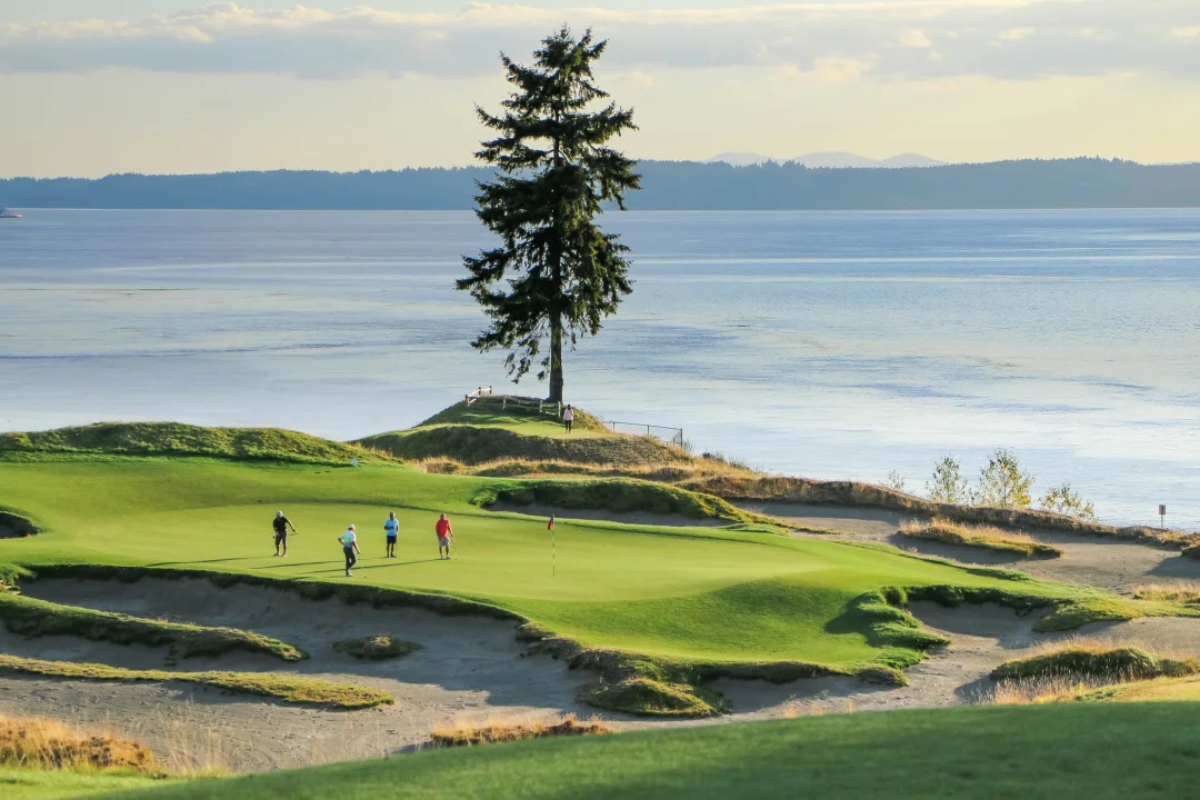 Chambers Bay Golf Logo