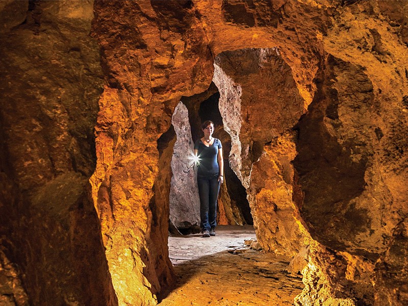 Colossal Cave Arizona Photos: Colossal Cave From Construction By CCC
