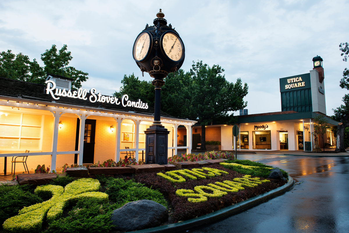 Utica Square Shopping Center Logo Miss Jackons