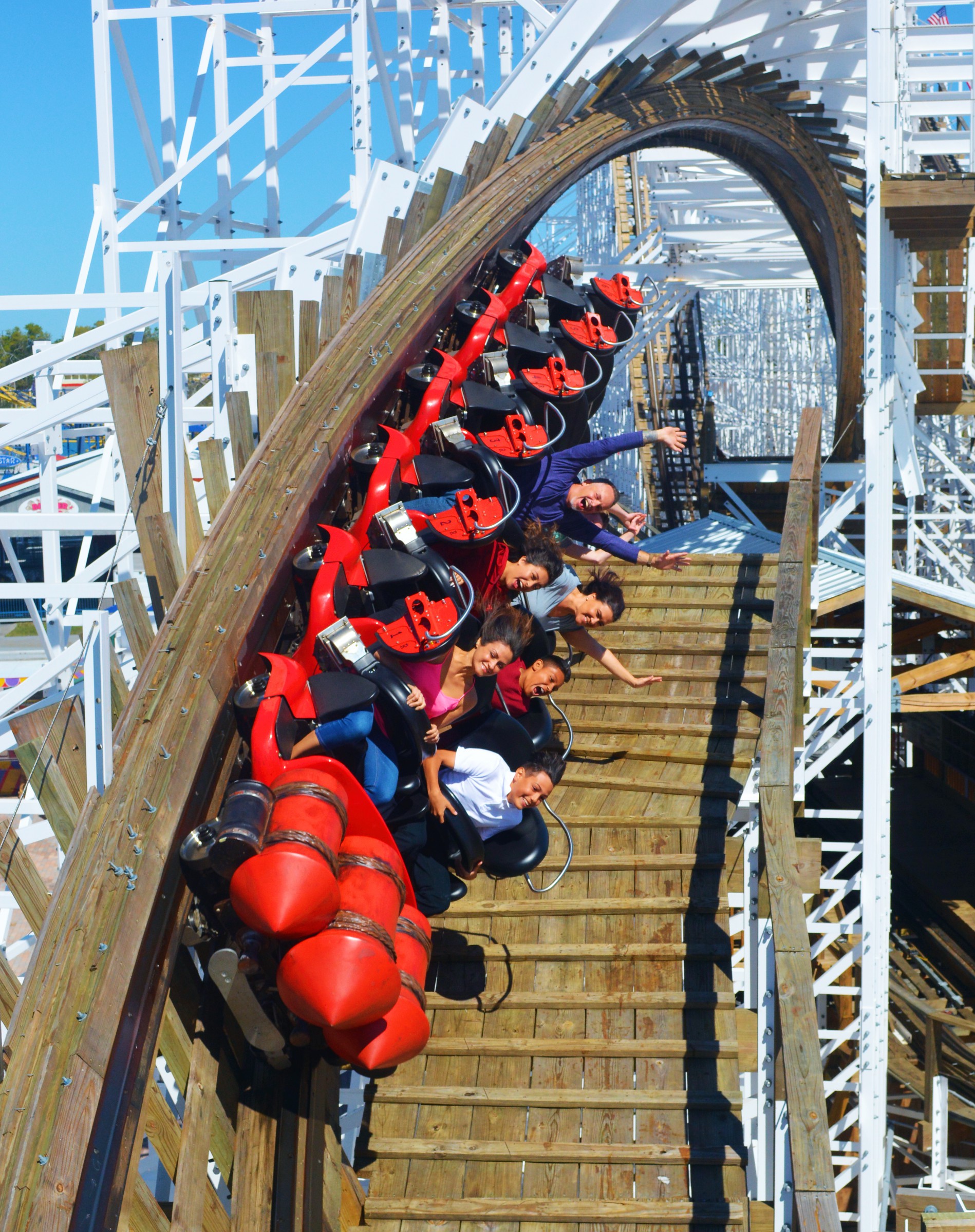 Fun Spot Roller Coaster