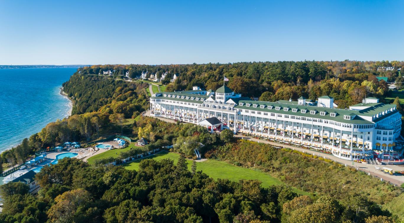 Grand Hotel Mackinac Island Michigan How A Desk Clerk Purchased The